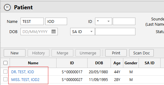 Capture a patient with WCA (IOD) as payment method – Zendesk
