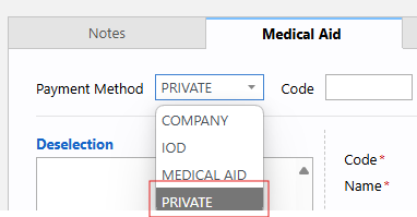 Capture a patient with Private/Cash as payment method – Zendesk